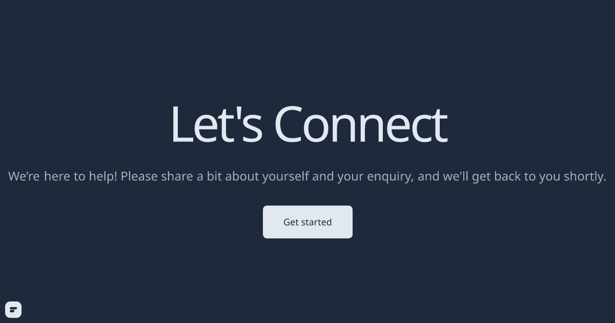 Let's Connect - Formshare